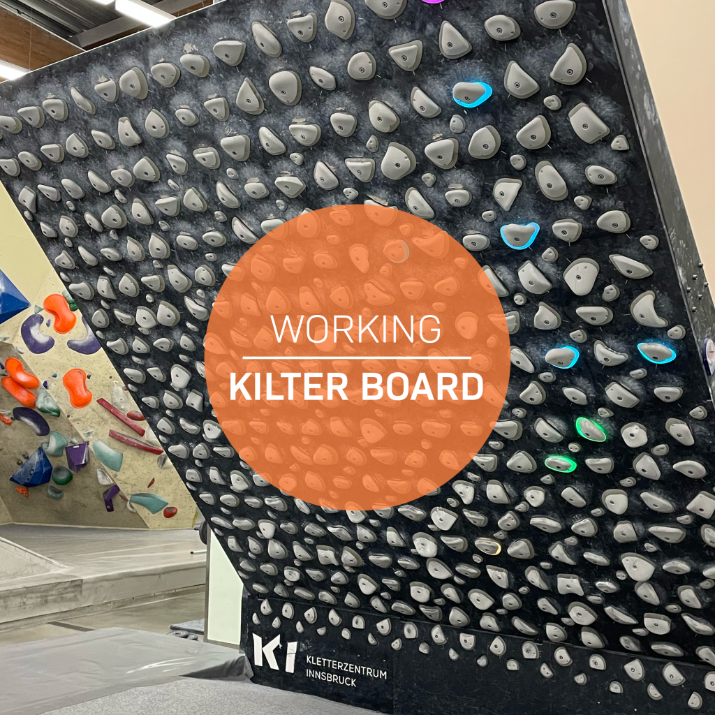 Kilter Board funktioniert wieder! - Kletterzentrum Innsbruck