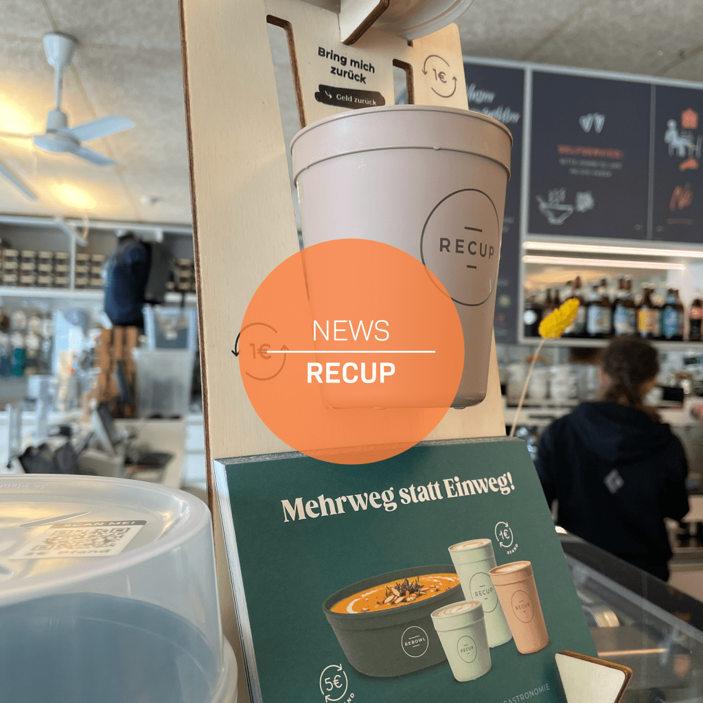 RECUP reusable containers - Kletterzentrum Innsbruck